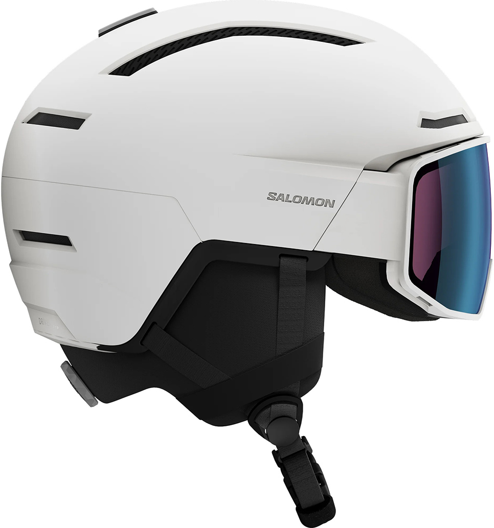 Горнолыжный шлем с визором Salomon Driver Pro Sigma Photo MIPS White ...